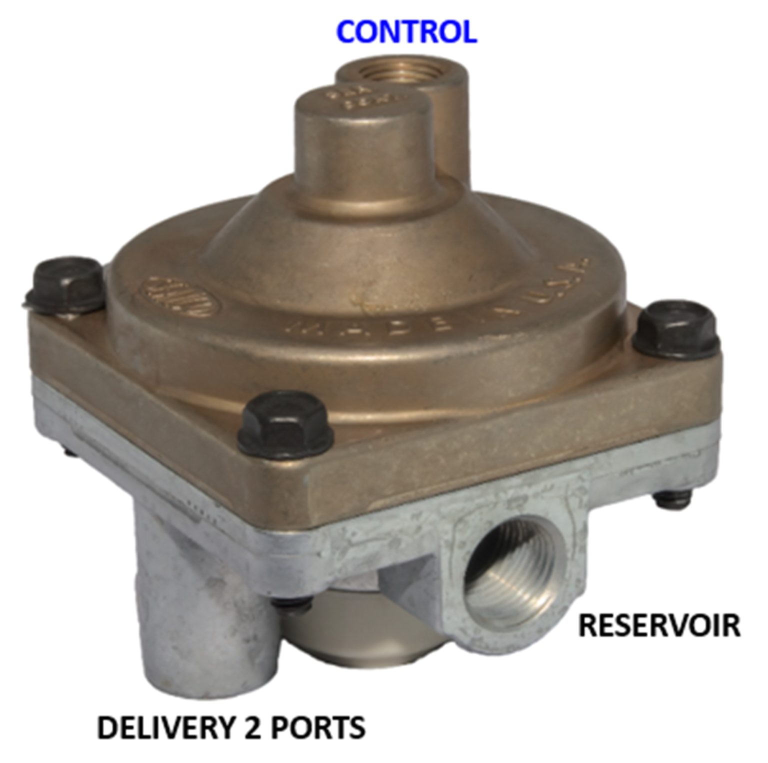 Service Relay Valves (2 Delivery Ports – Piston Style) – Sealco