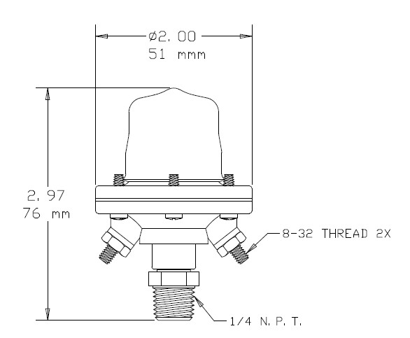 Low Pressure Switch – Adjustable – Sealco