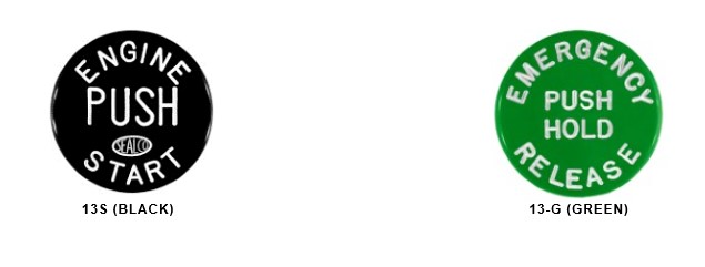 Hand Valves – Push/Pull (With Auto Reset) Single Hole Panel Mount – Sealco