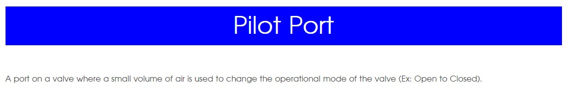 Pilot Port – Sealco