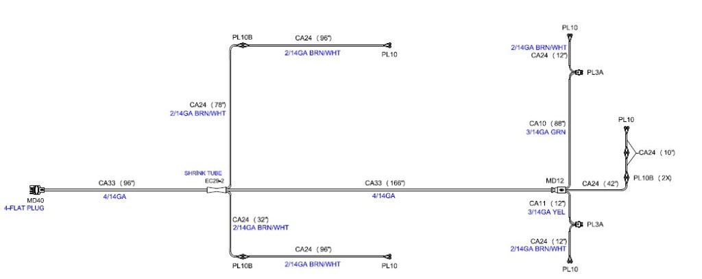 Electrically Braked Trailer Example #2 – Sealco
